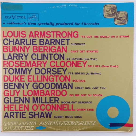 Media | Golden Anniversary Album Compilation Chevrolet 1961 Jazz Lp ...